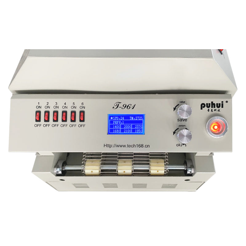 Mini Channel Reflow Oven T-961 – Puhui Electric Technology